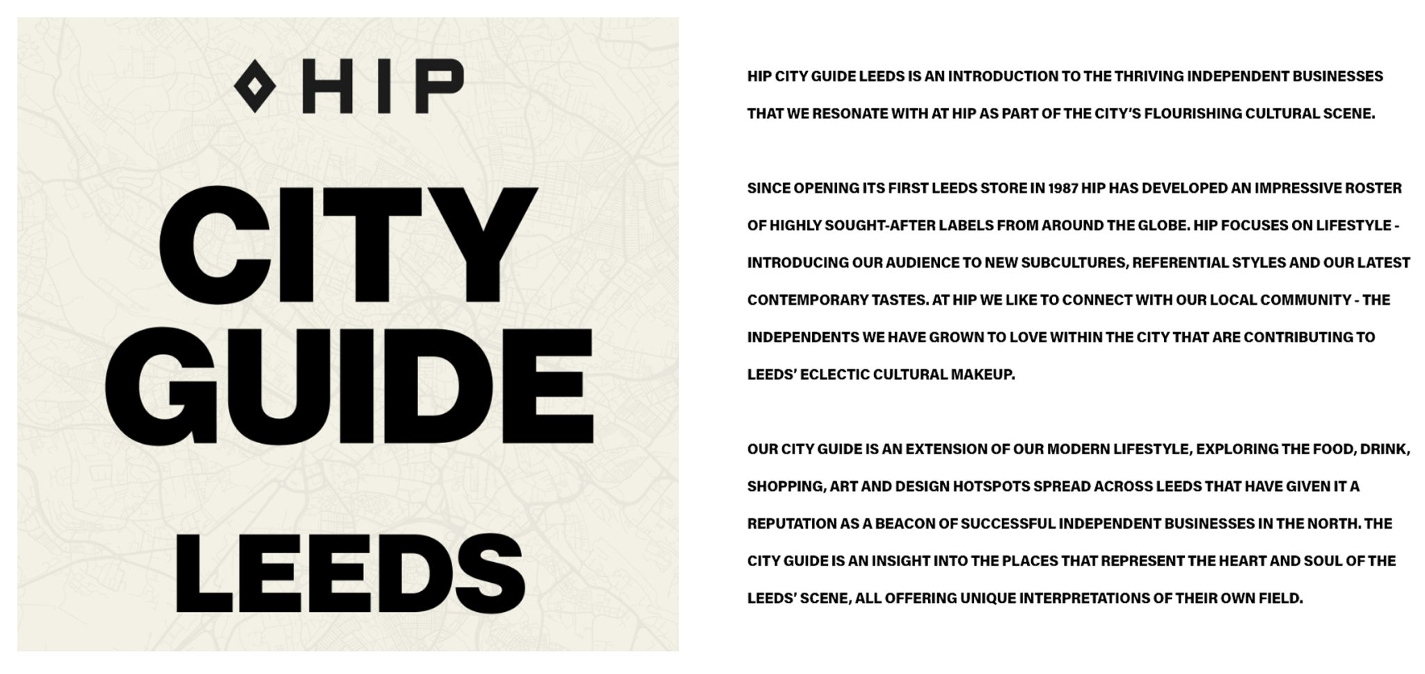 HIP CITY GUIDE LEEDS - HIP Blog